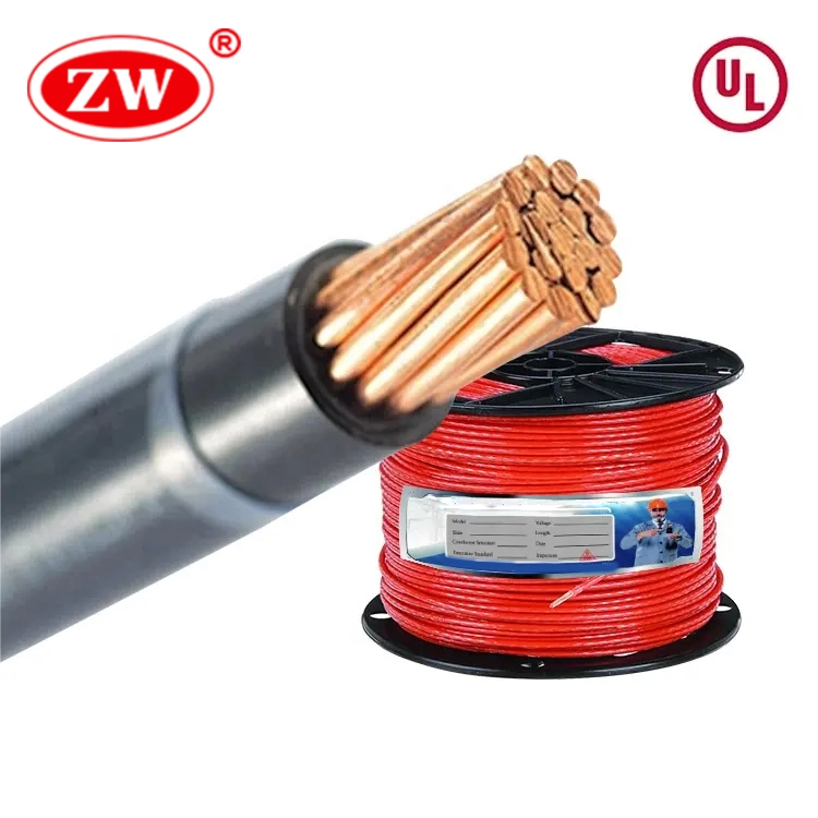 Cable de cobre con aprobación UL THHN/THWN-2