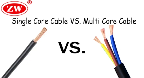 Cable de hilos: Un solo hilos vs Varios hilos