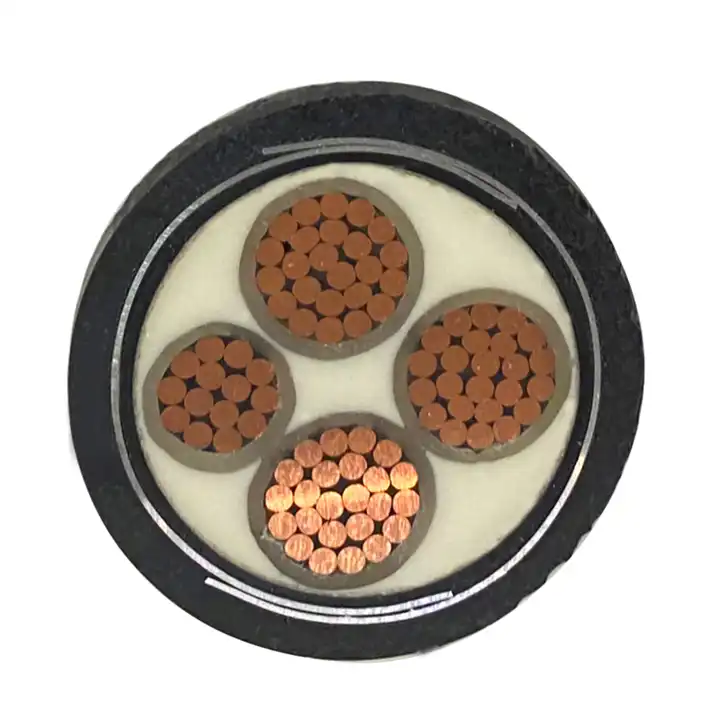 Cable armado con cinta de acero y aislamiento XLPE duradero