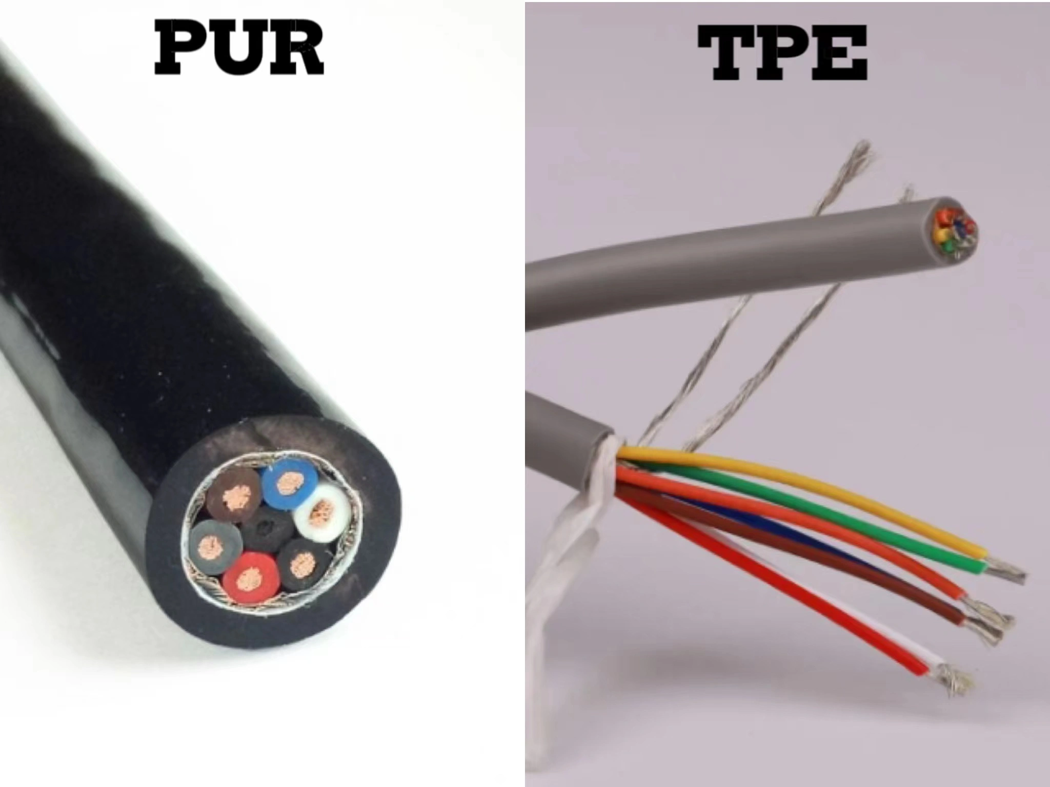 Cable TPE Explorado: Significado，Beneficios y Comparaciones