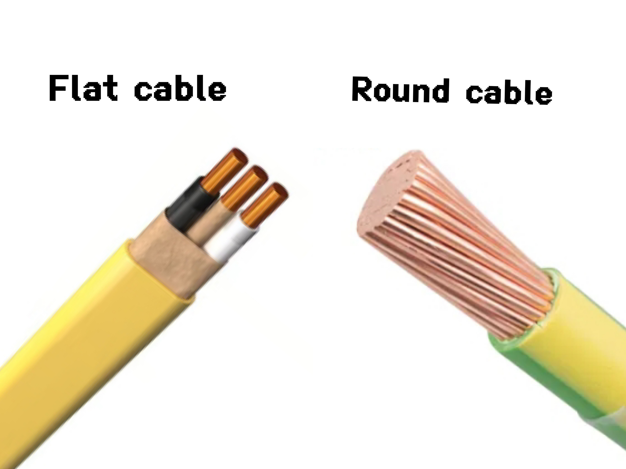 7 Diferencias a conocer: Cable plano vs Cable redondo