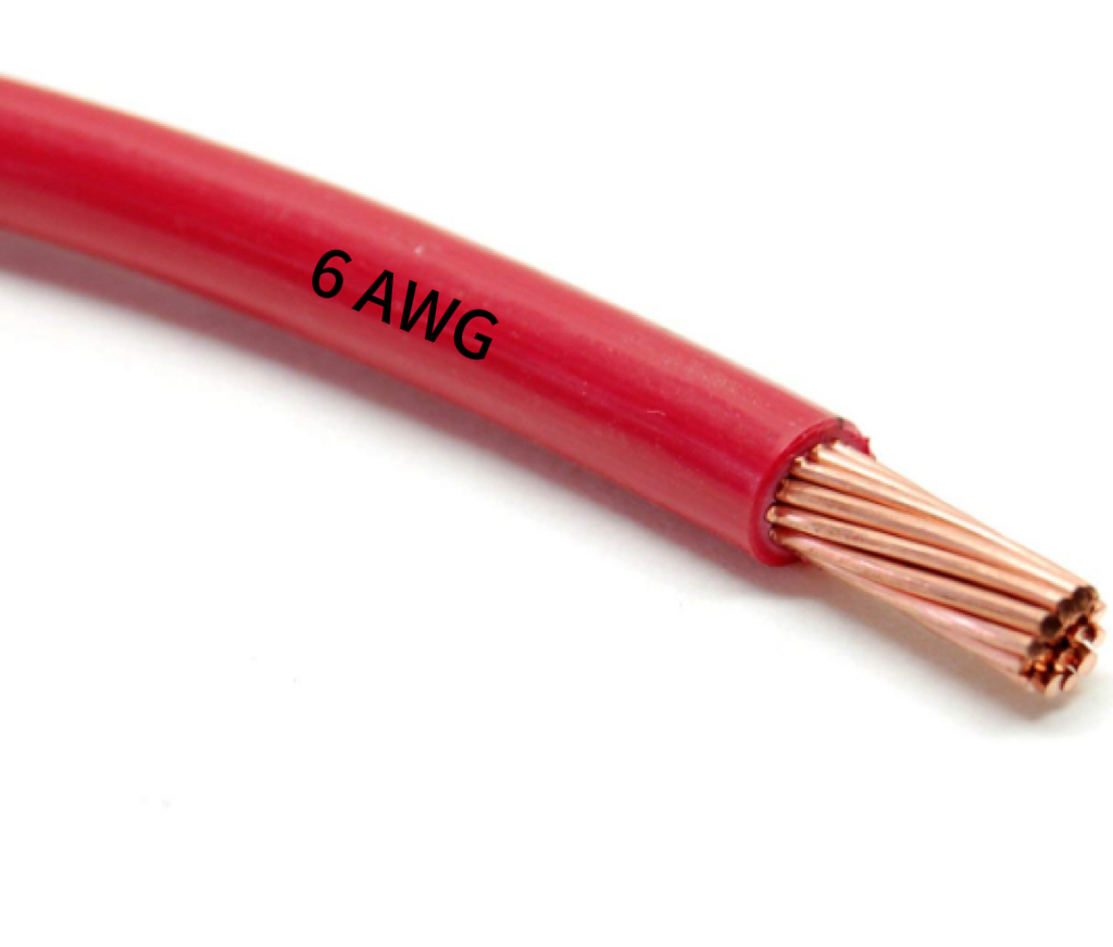 Cable de 6 AWG: Significado, ampacidad y aplicaciones