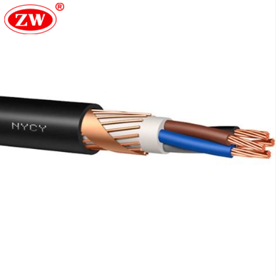 Cable de alimentación NYCY de 0,6/1 kV